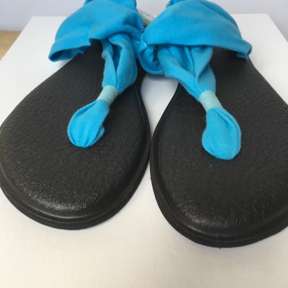 Sanuk | Shoes | Nwt Sanuk Yoga Sling 2 Sandals Teal Blue 9 | Poshmark